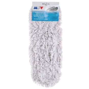 Balai rasant en coton manche téléscopique